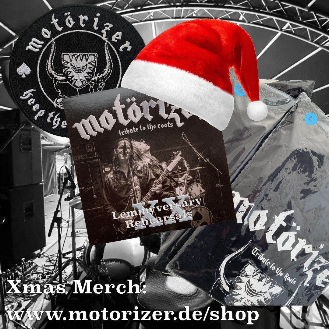 Motörizer Xmas Merch - Motörizer - Motörhead Tribute Band